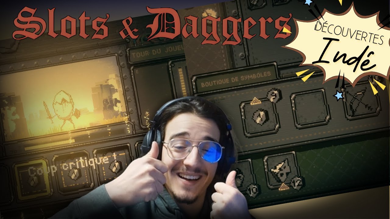 RPG MACHINE A SOUS - Découverte Indé - Slots & Daggers - YouTube