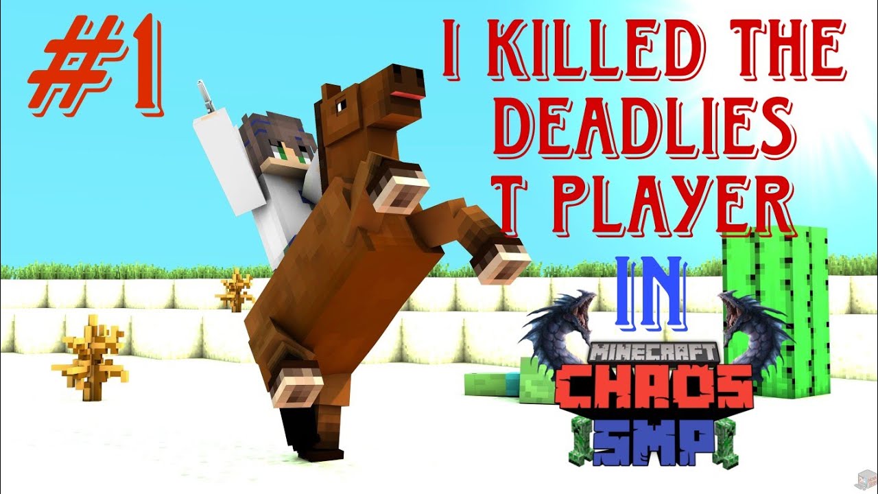I killed the Deadliest player of this deadly Minecraft SMP #1 ...