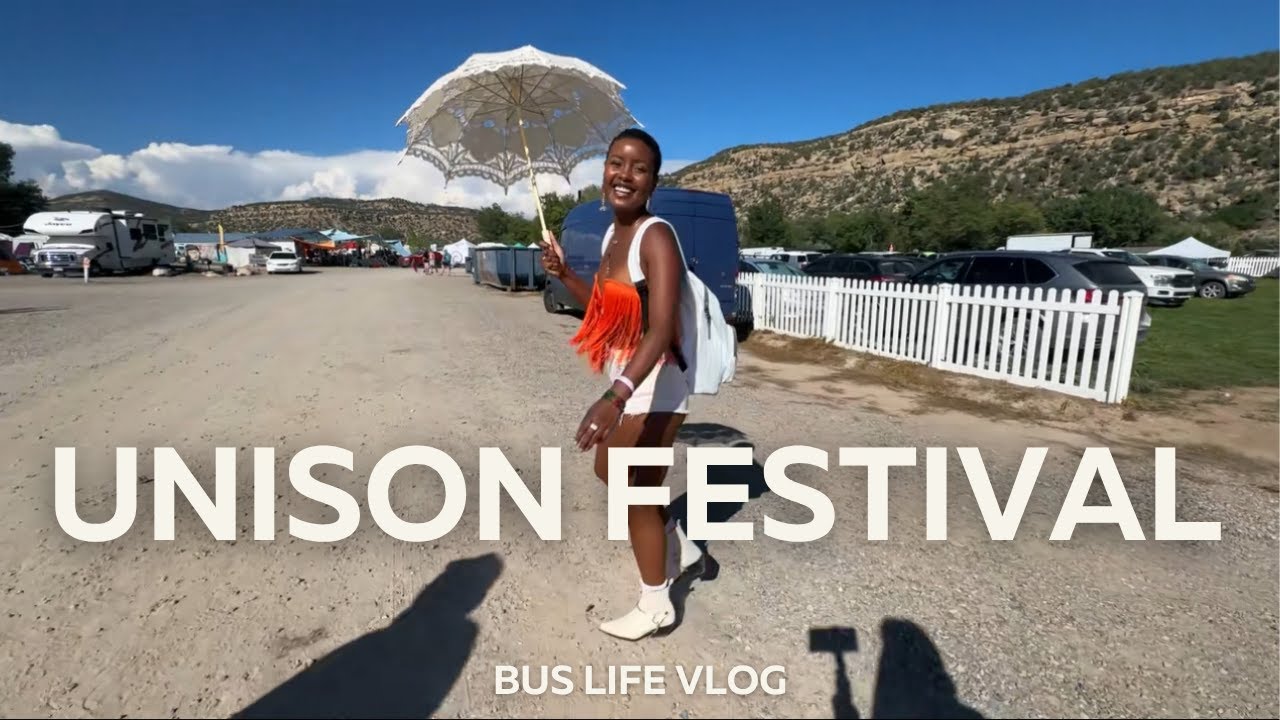 Bus Life Vlog | Finding Community at Unison Festival | Solo Black ...