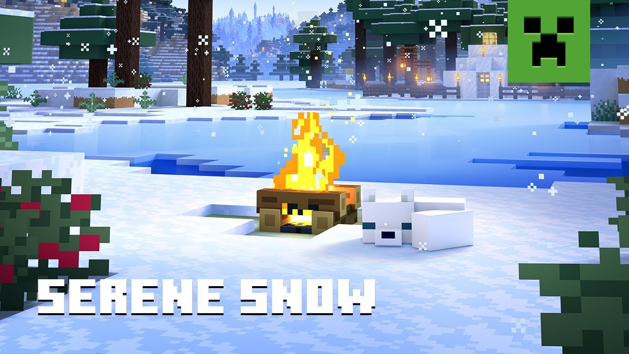Soothing Minecraft – Serene snow - YouTube