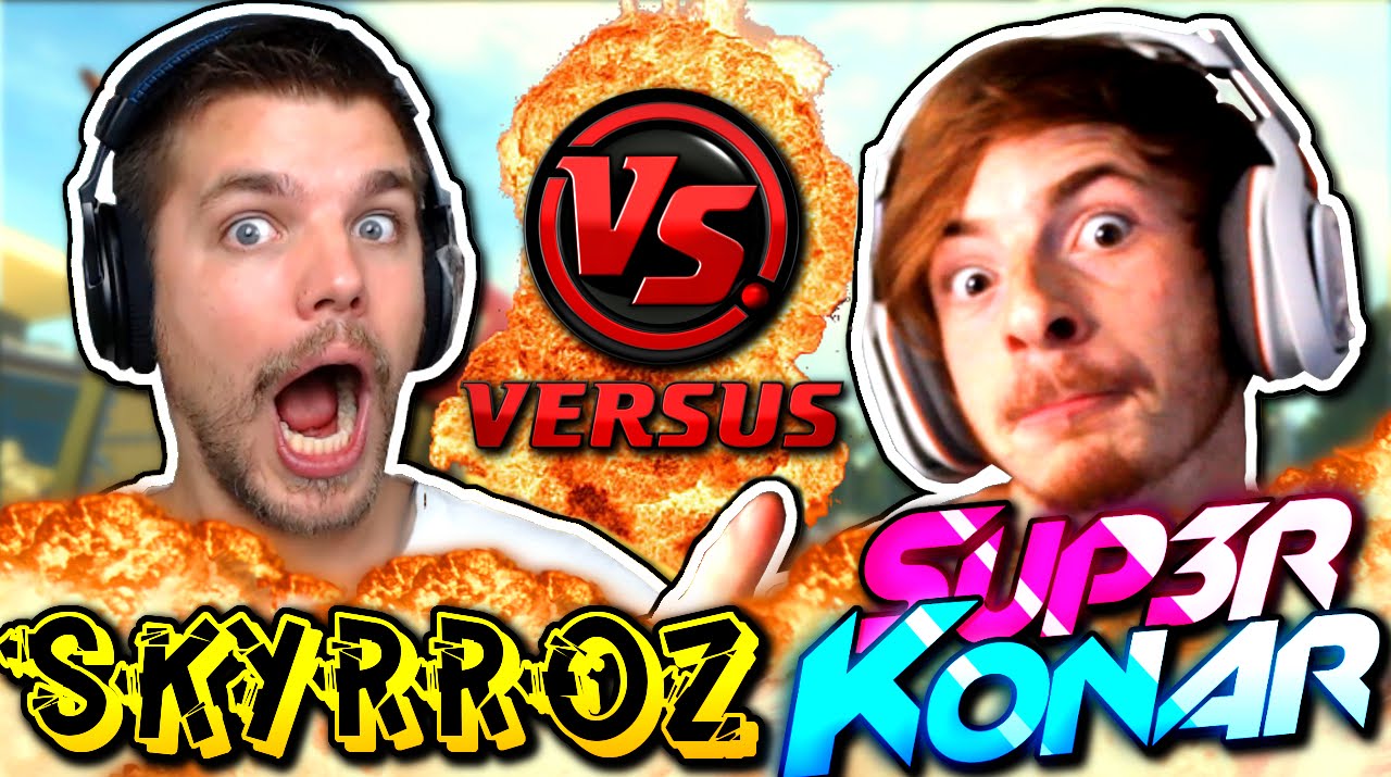 SKYRROZ VS SUP3R KONAR - YouTube