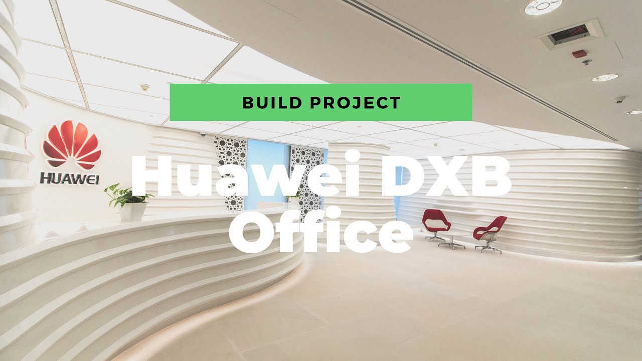 HUAWEI DUBAI OFFICE Interior Fitout Project by Gemaco Interiors - YouTube
