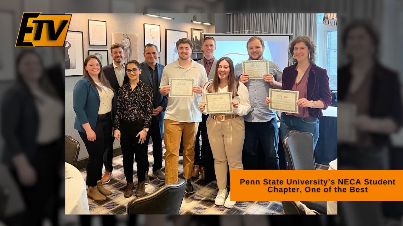 Penn State University’s NECA Student Chapter, One of the Best - YouTube