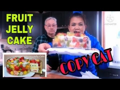 I MADE JELLY FRUIT CAKE, VIRAL BOONE BAKE JELLY FRUIT CAKE. - YouTube
