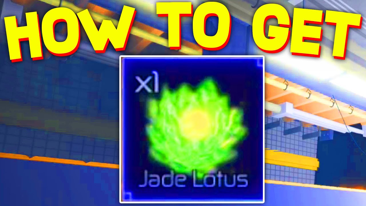 How TO GET & USE JADE LOTUS in JUJUTSU INFINITE! ROBLOX - YouTube