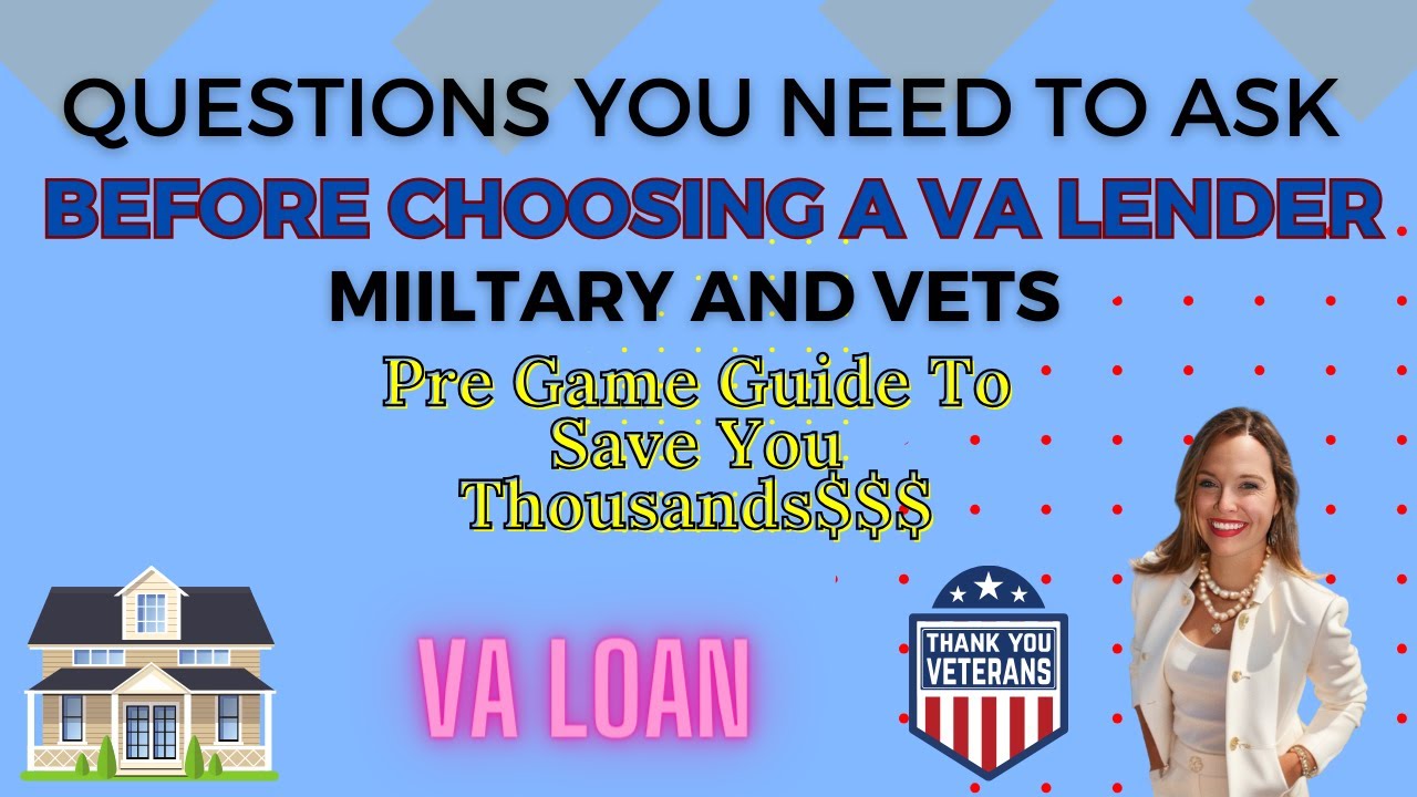5 Essential VA Loan Questions To Ask Before Buying A Home - YouTube