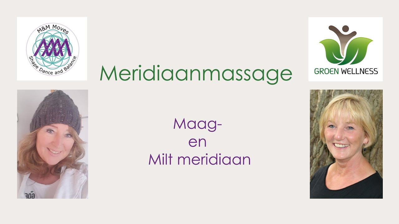 Deel 2 Meridiaanmassage: Maag en Milt meridiaan - YouTube