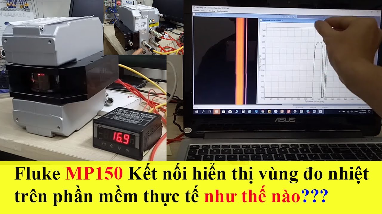 Kết nối bộ đo nhiệt hồng ngoại đa điểm Raytek MP150 (Fluke) với PC ...