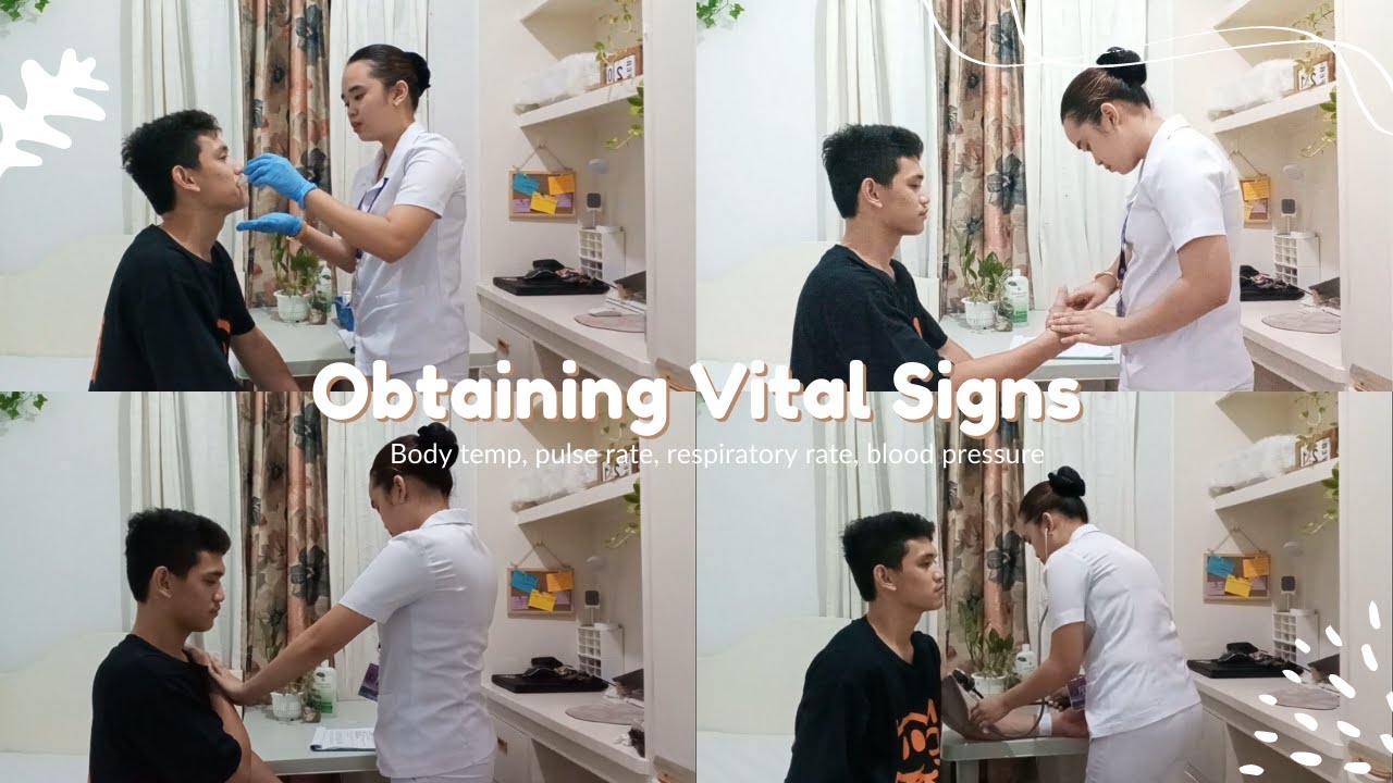 obtaining vital signs 🩺 return demonstration - YouTube