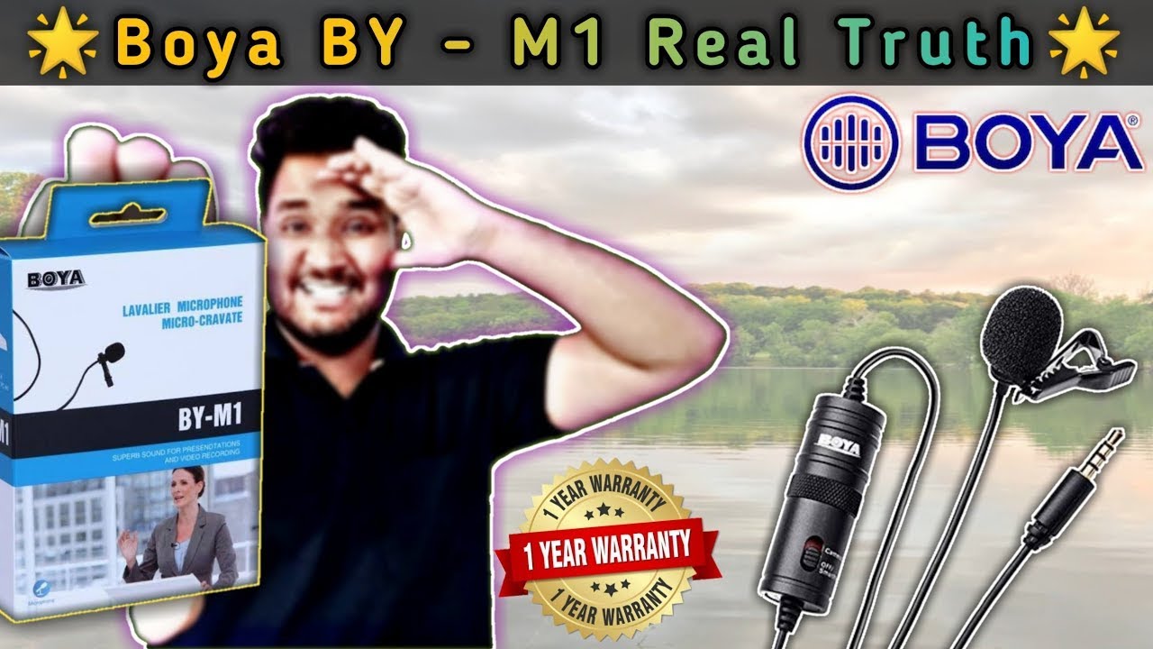 Boya M1 mic Unboxing & Review | Best budget mic | Technical Akki - YouTube