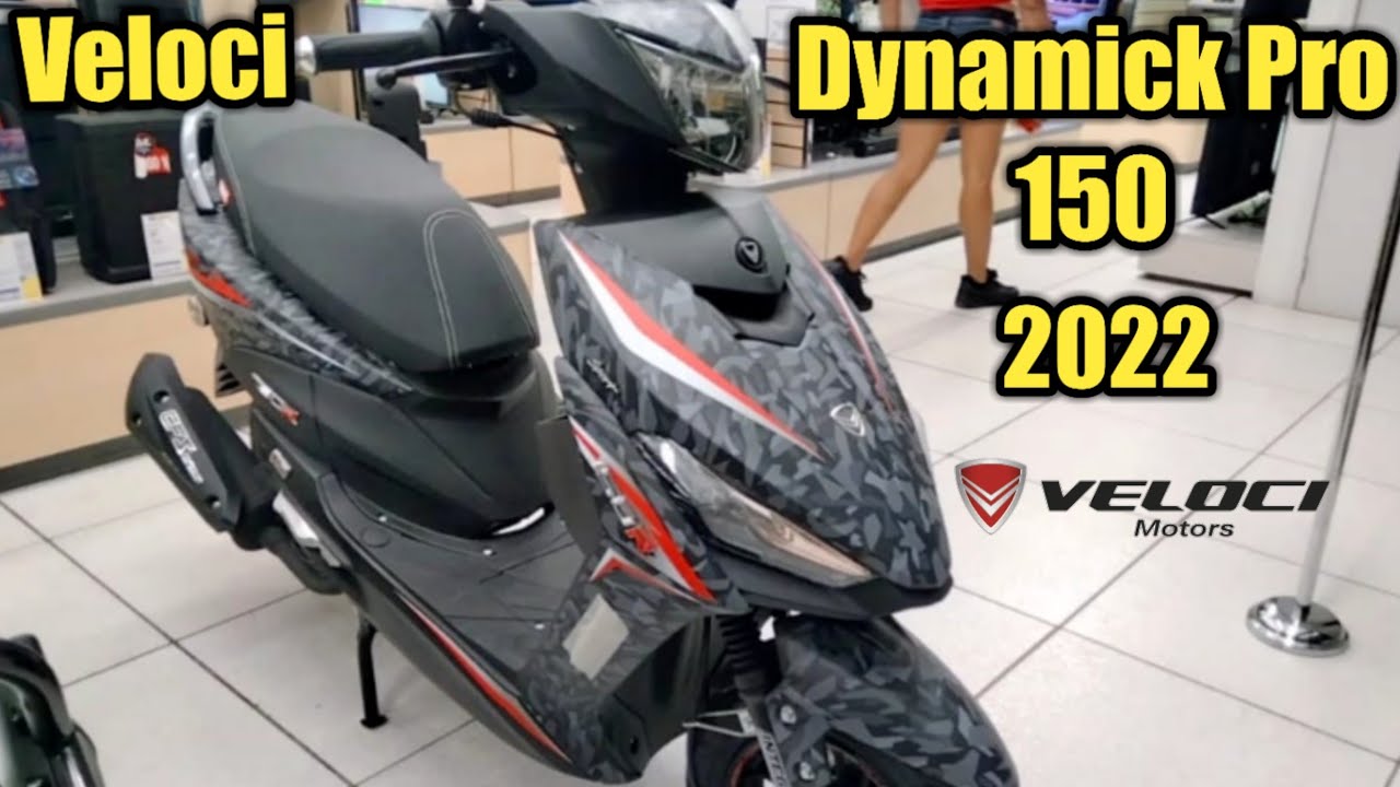 Veloci Dynamick Pro 150 2022 // La Moto Con Camuflaje - YouTube