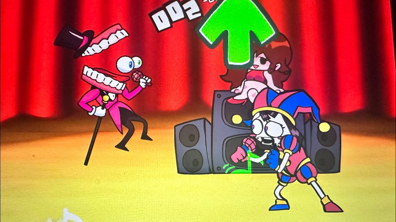 FNF — Pomni Vs. Caine - Digital Circus - YouTube