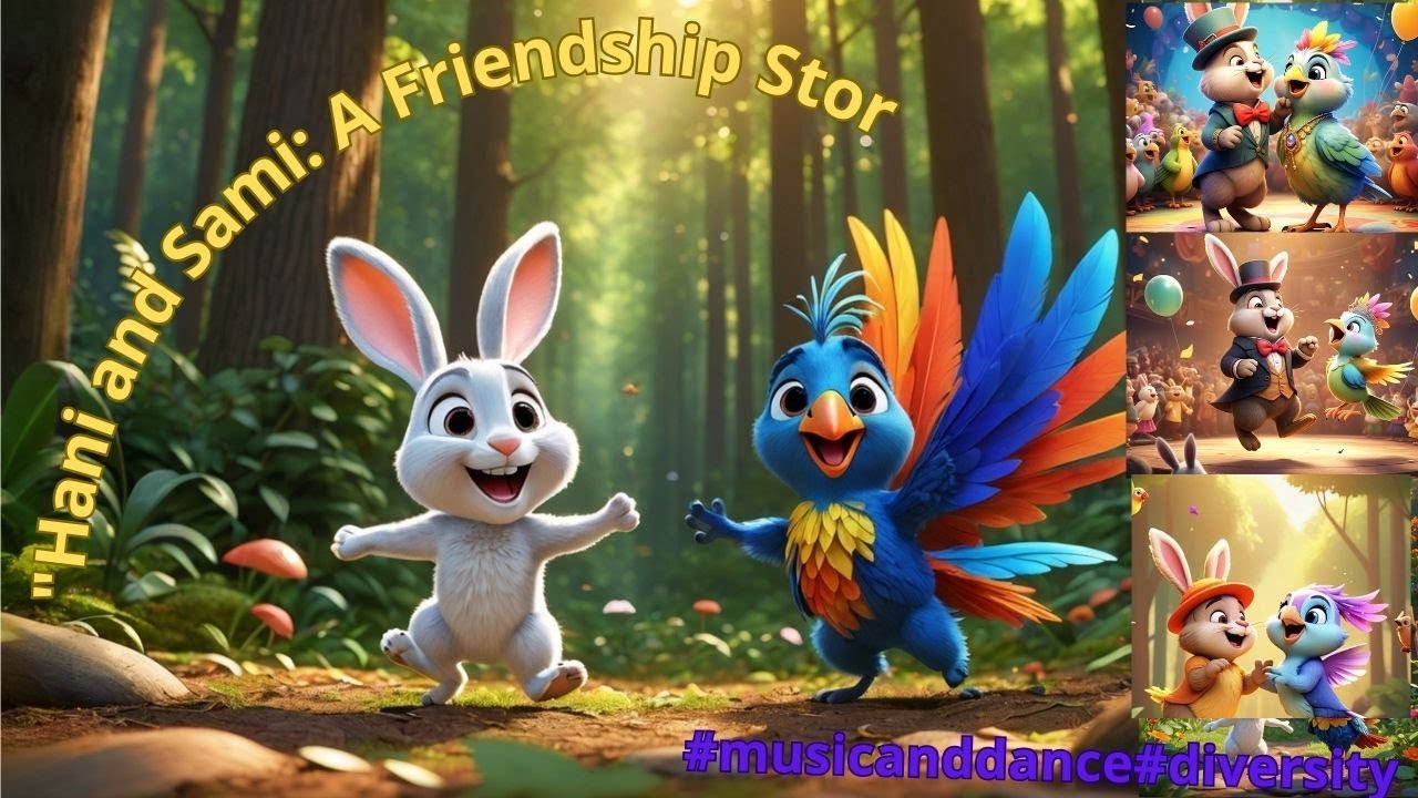 "Hani and Sami: A Wonderful Friendship Story in the Forest! | Children ...