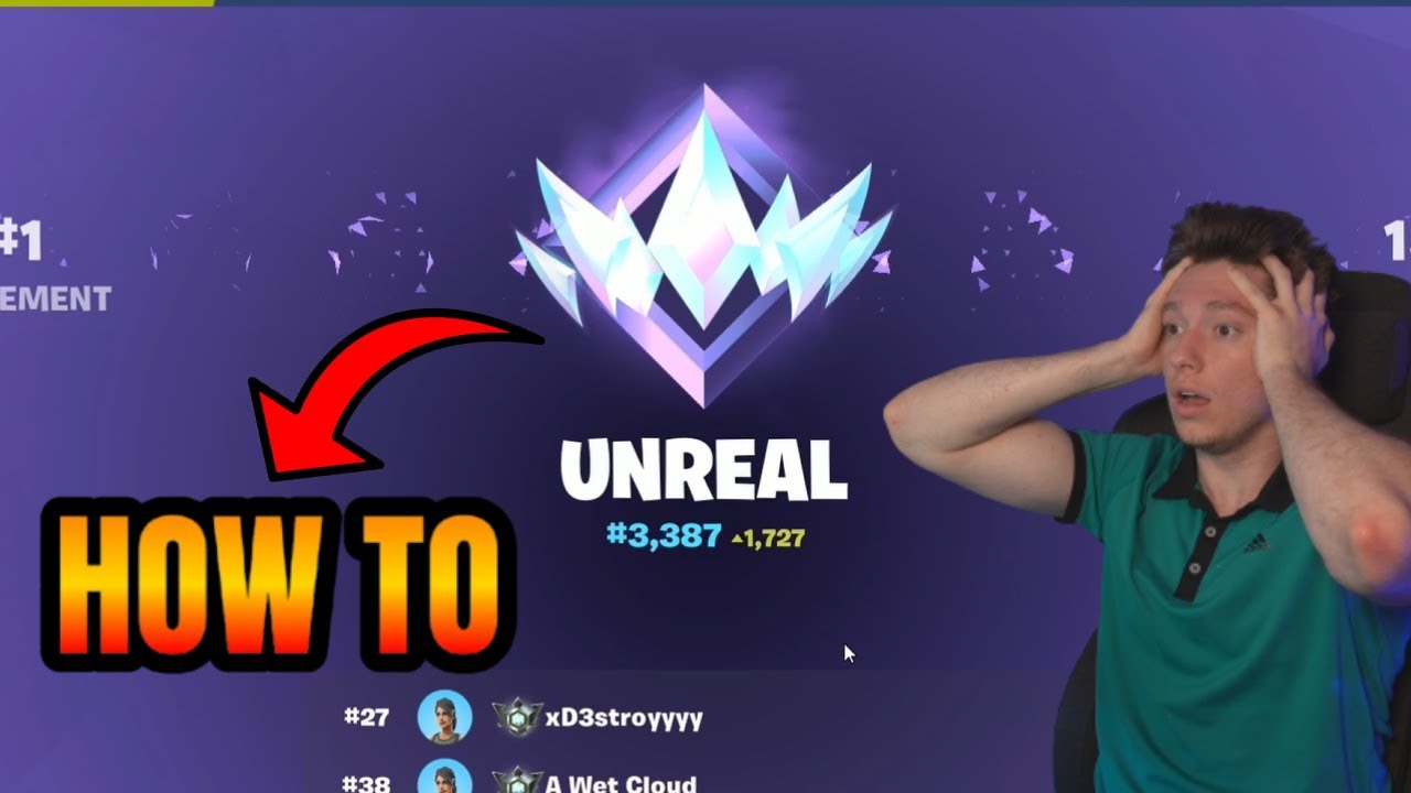 How To Get To UNREAL Rank In Fortnite (Ranked Fortnite Zero Build ...