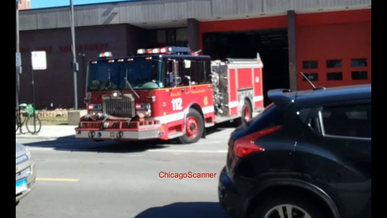 Chicago Fire Department Engine 112 Responding - YouTube