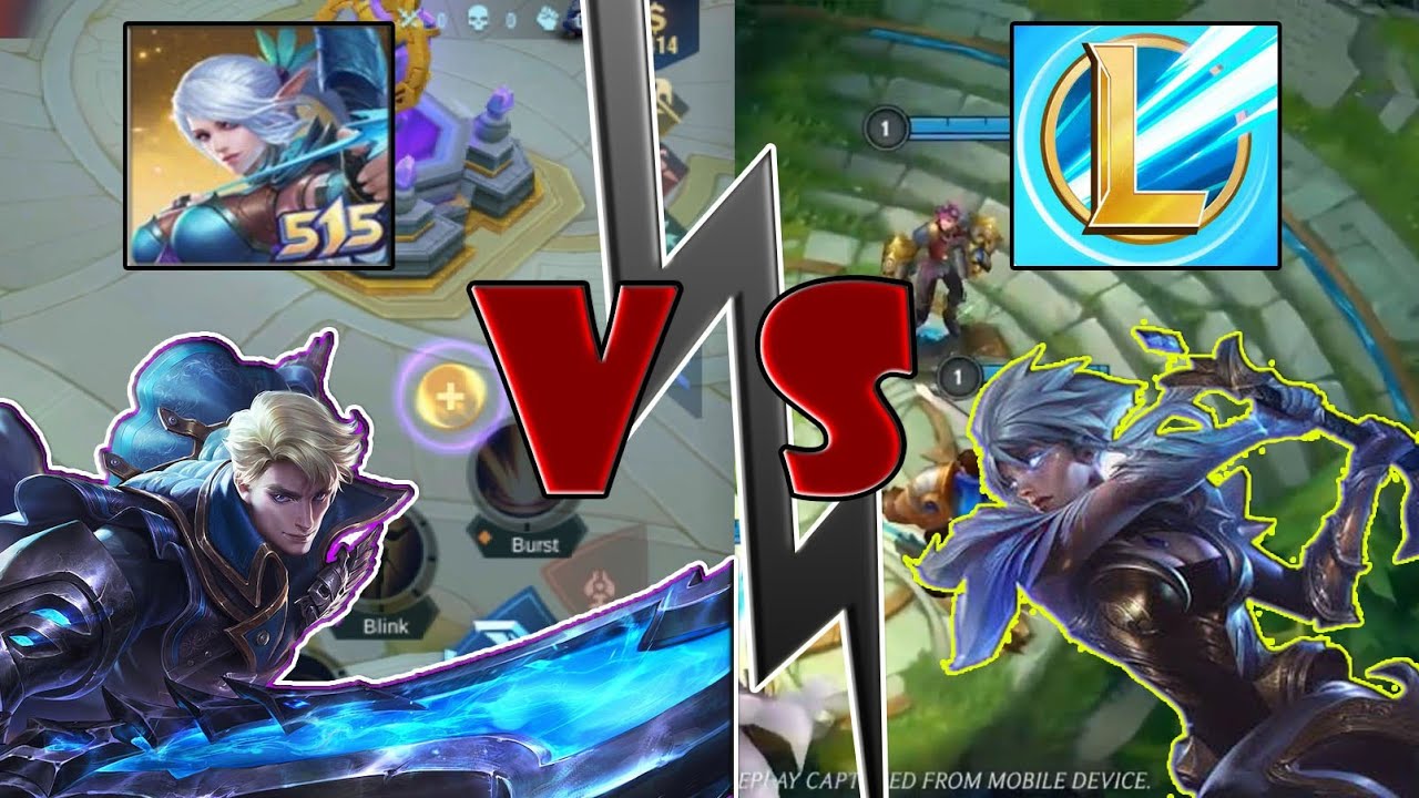 LOL vs ML - Wild Rift Vs Mobile Legends |Champion|Map|Graphics - YouTube