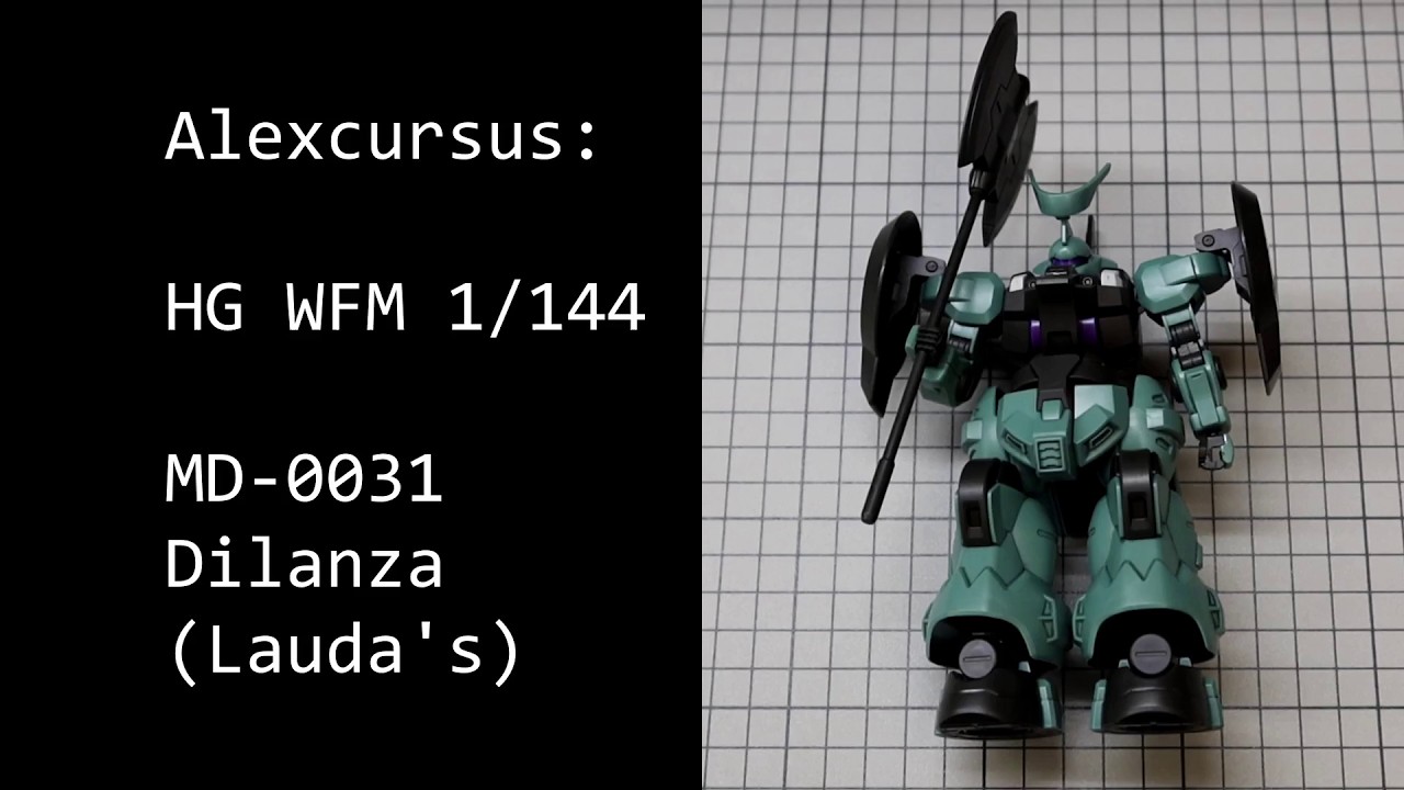 MD-0031 Dilanza (Lauda's) HG WFM 1/144 : Jeturk's Pride - YouTube