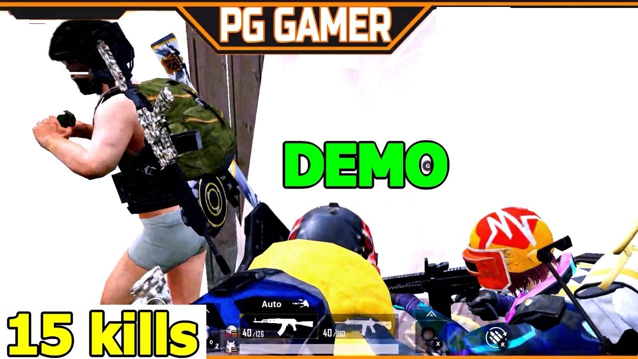 PUBG MOBILE DEMO GAMEPLAY PG GAMER - YouTube