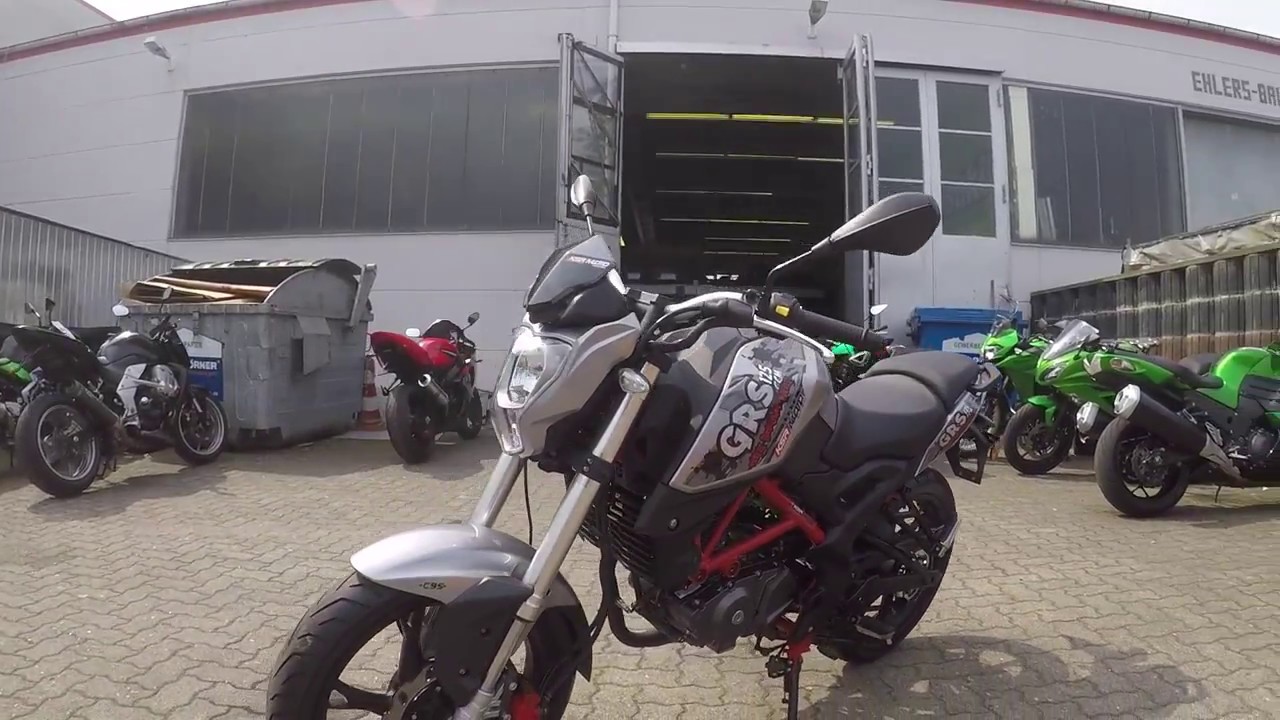 KSR Moto - GRS 125 (2017) - YouTube