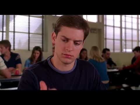 Spider-Man 1 (2002) | Peter Uses His Web Shooters For The First Time Scene