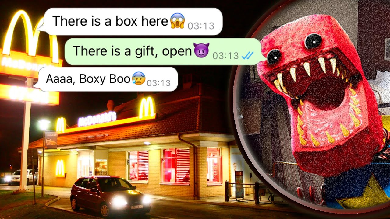 Do Not Order Boxy Boo Happy Meal From Mcdonalds At 3 AM (SECRET BOX ...