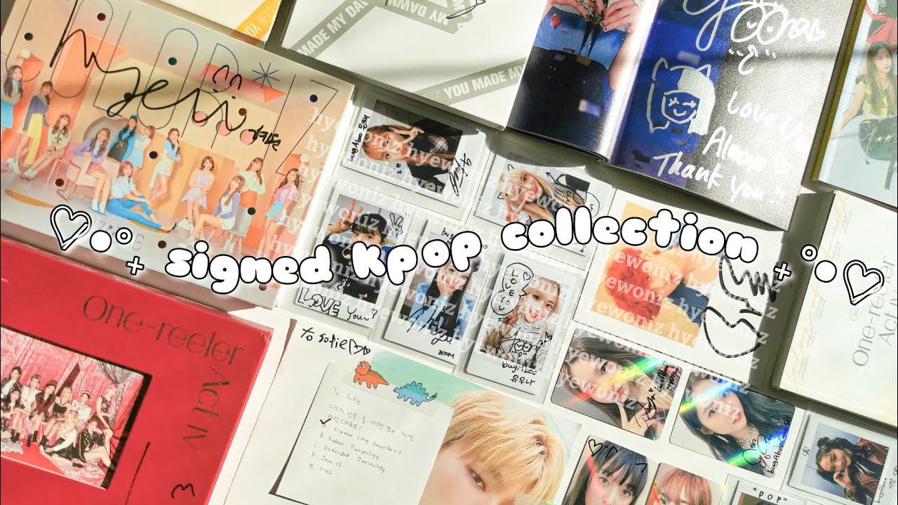signed kpop collection ☆ september 2022 (albums, photocards, polaroids ...