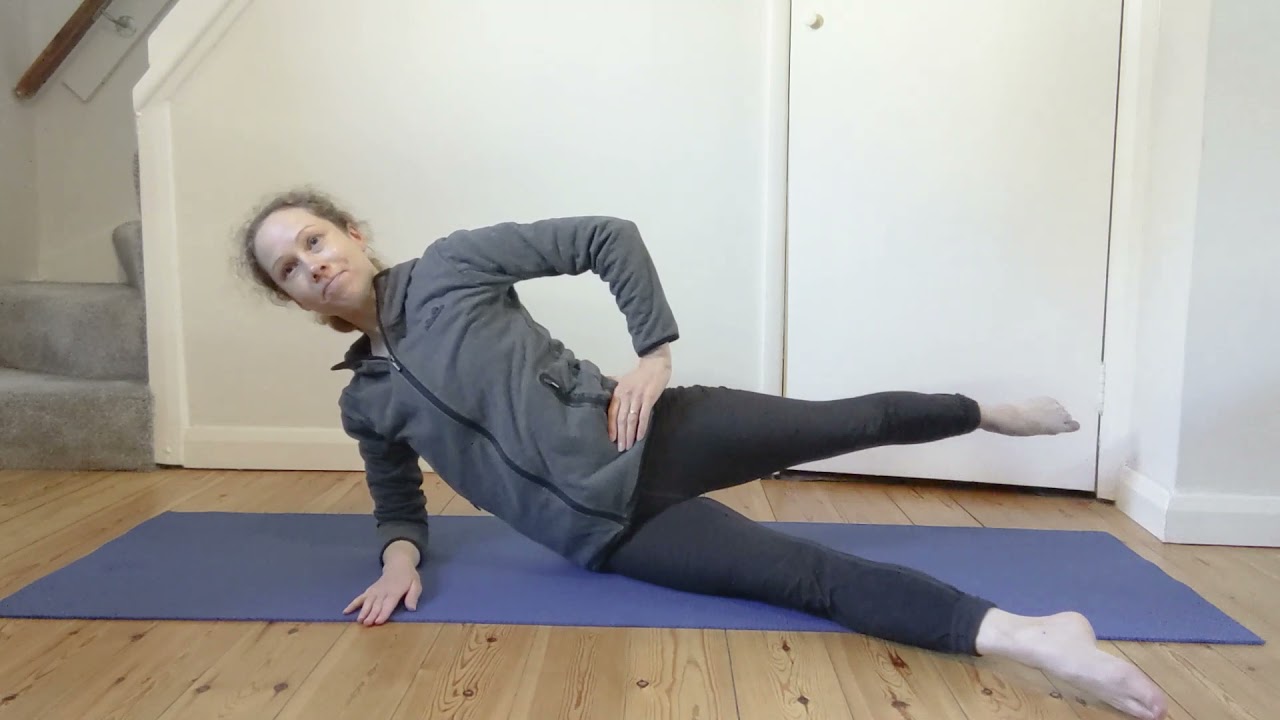 Pilates exercises - Hip joint - YouTube