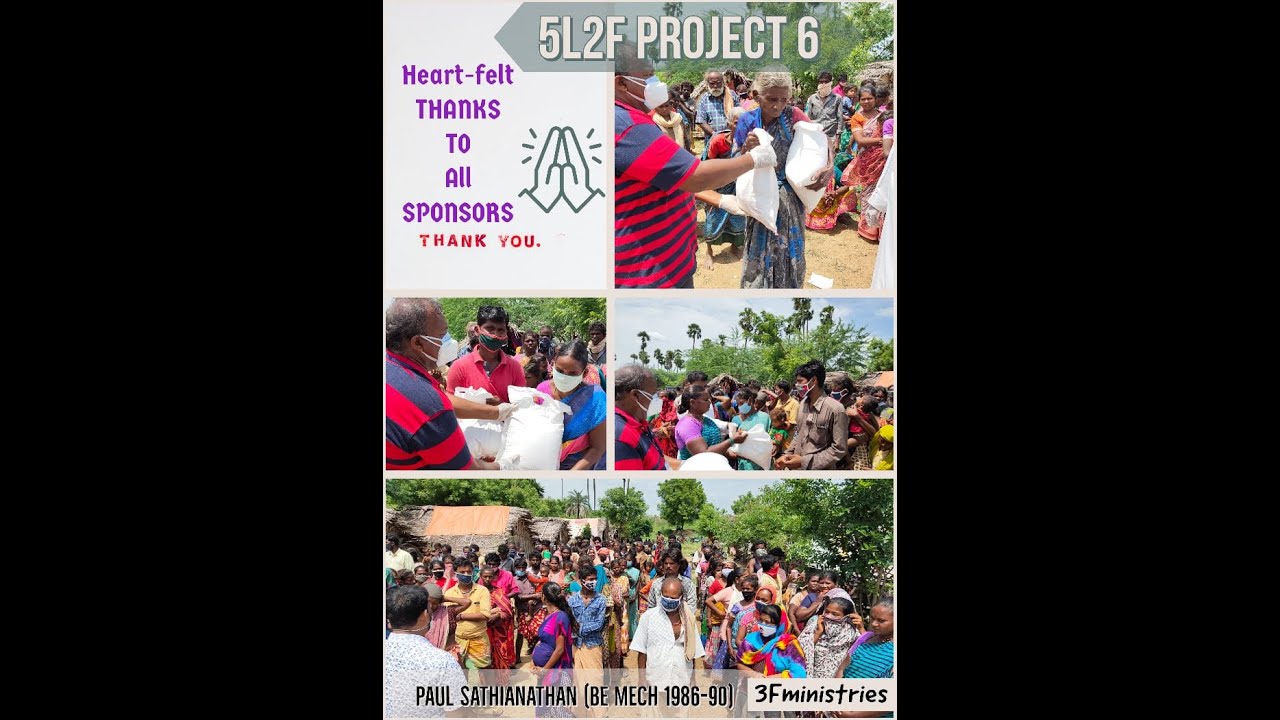 Project 6: Providing ration for 70 families (Irular, shataikar, Gypsies ...