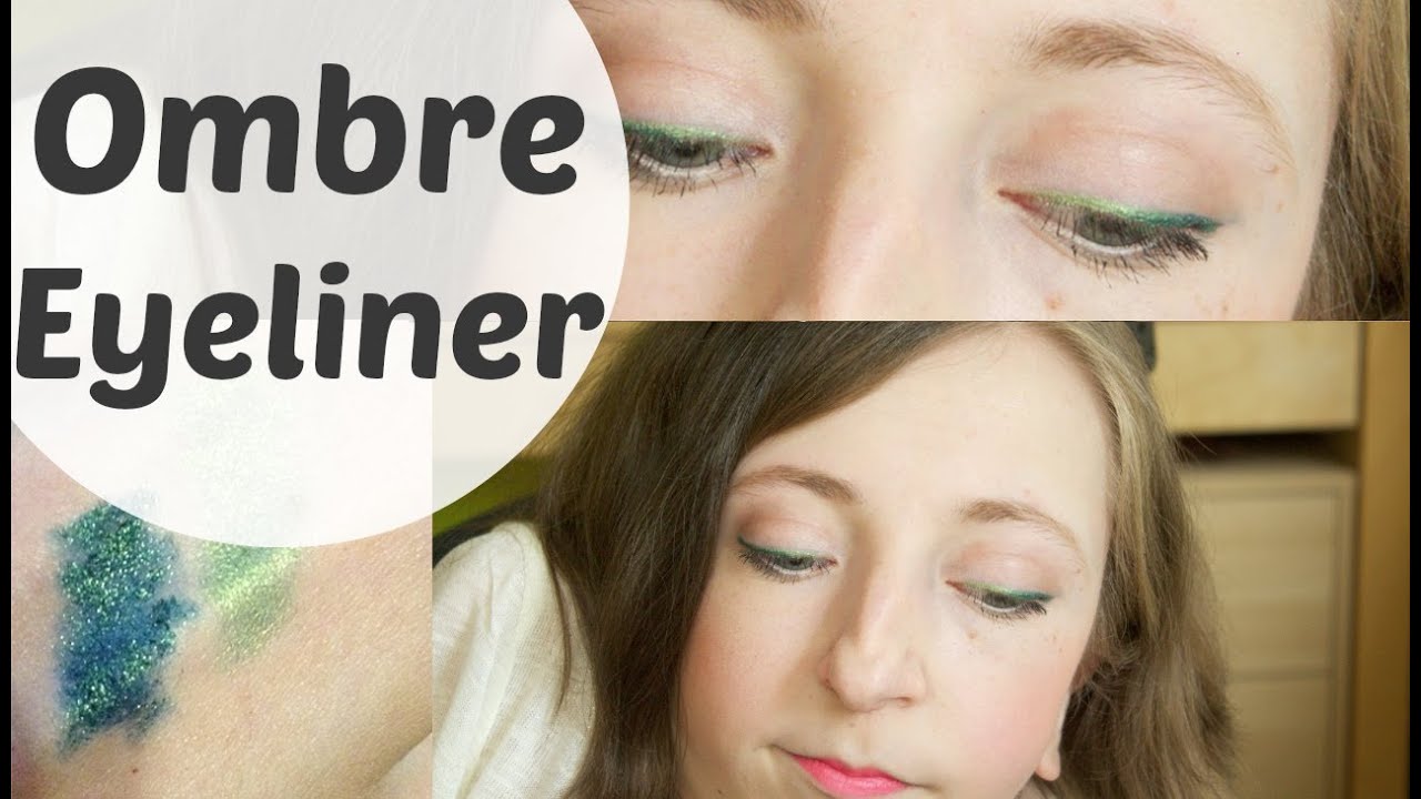Easy Ombre Eyeliner Tutorial - YouTube