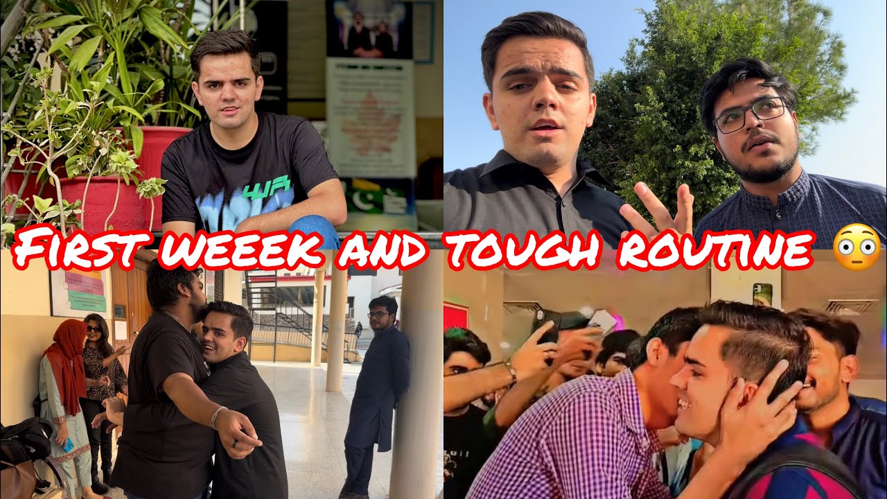 First week of New semester | Bahria university | tough routine | # ...