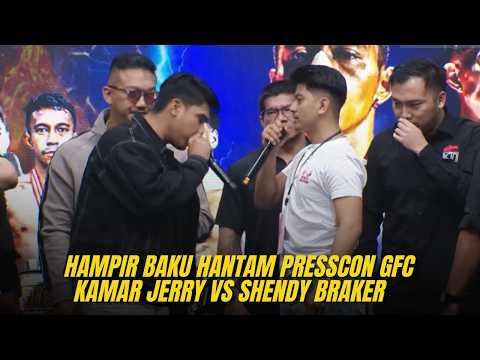 RUSUH‼️Press Conference Kamar Jerry  VS Shendy braker Garuda Fight Championship