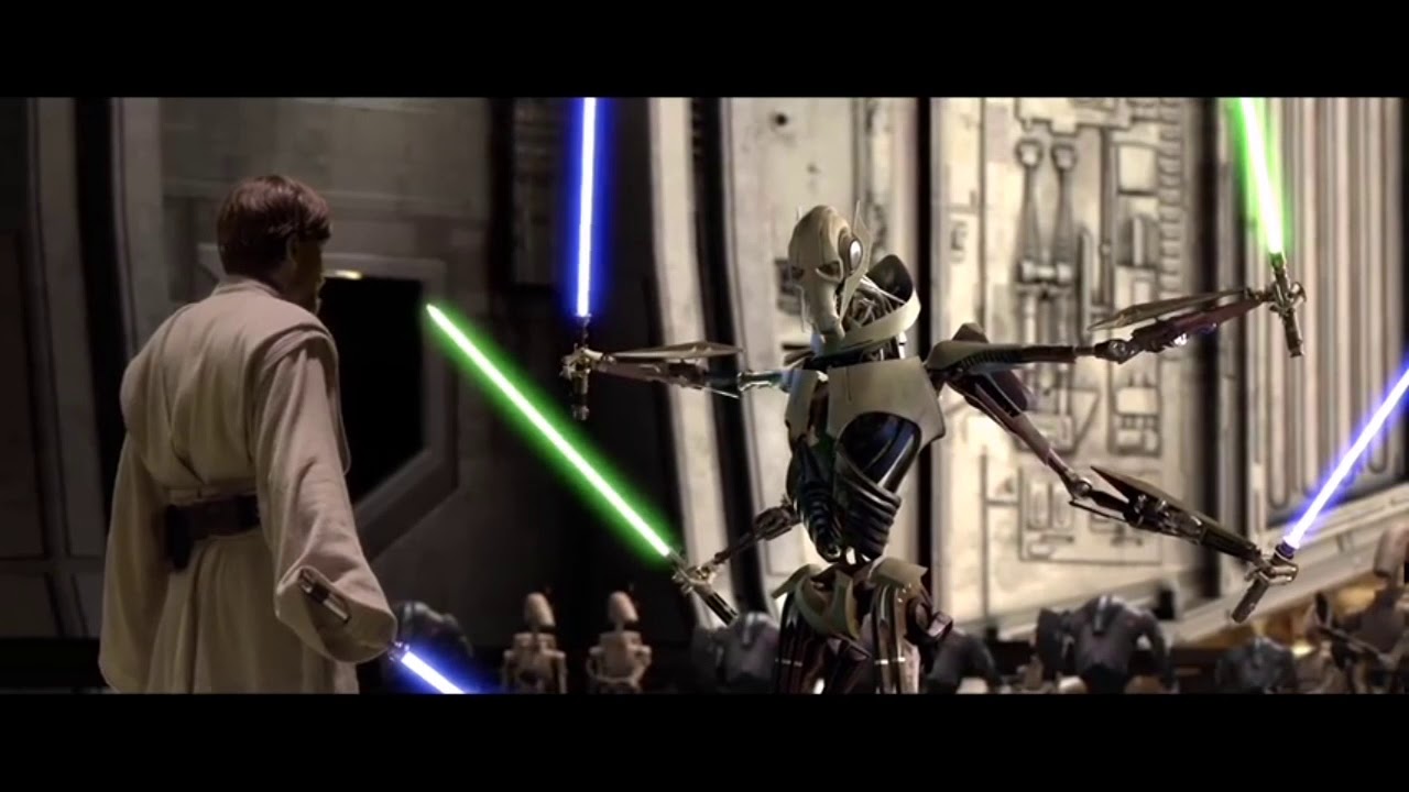 Attack Kenobi! Star Wars General Grievous quotes - YouTube