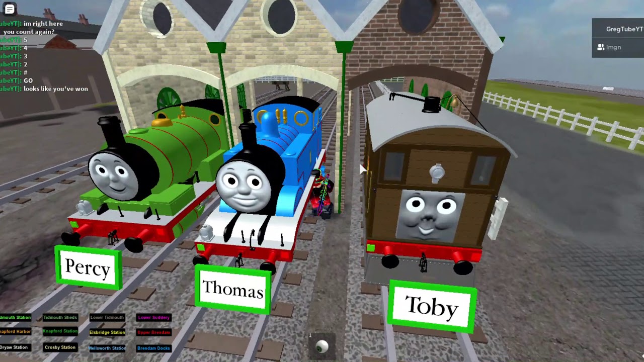Roblox Take on Sodor Behind The Scenes of Gaming imgn's Video: Race ...