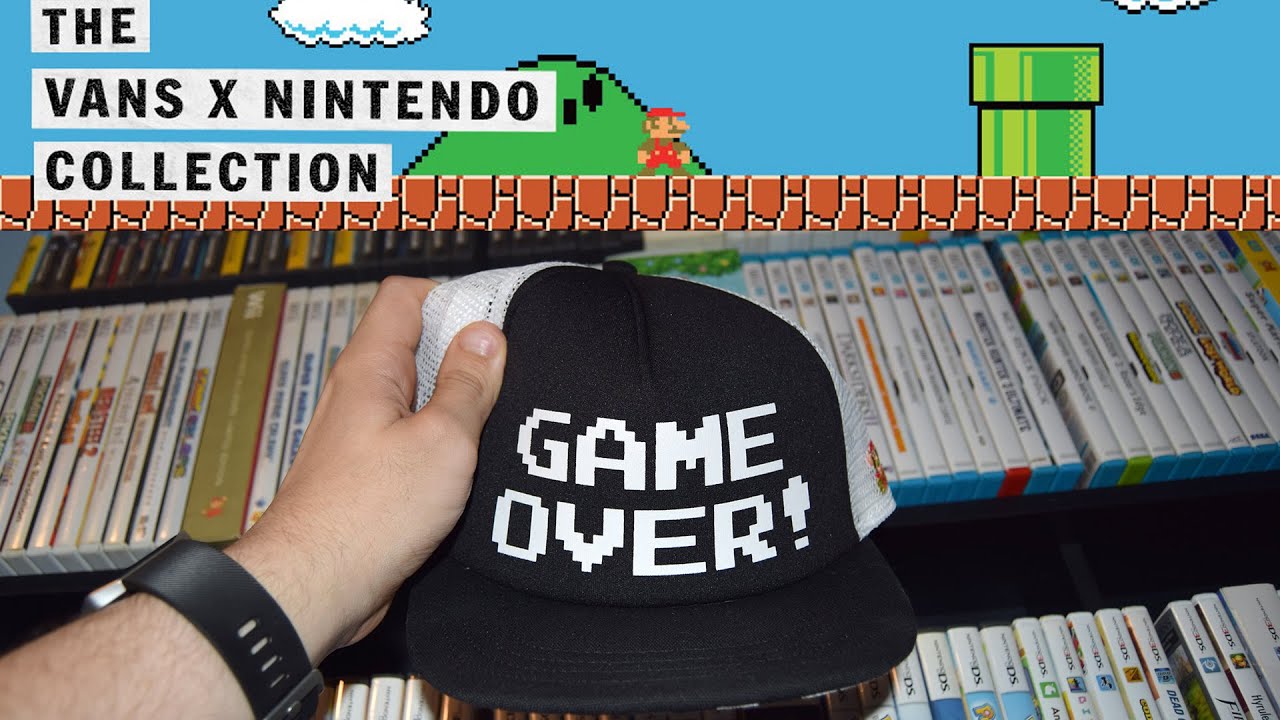Unboxing: VANS - GAME OVER Nintendo Trucker Hat - YouTube