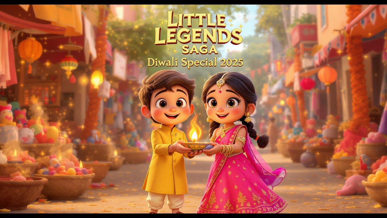 Diwali Lights: A Little Legends Celebration - YouTube