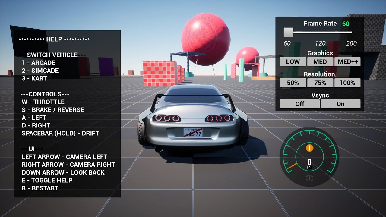 R-Tune Vehicle Physics Runtime Demo [UE5] [Unreal Engine 5] - YouTube