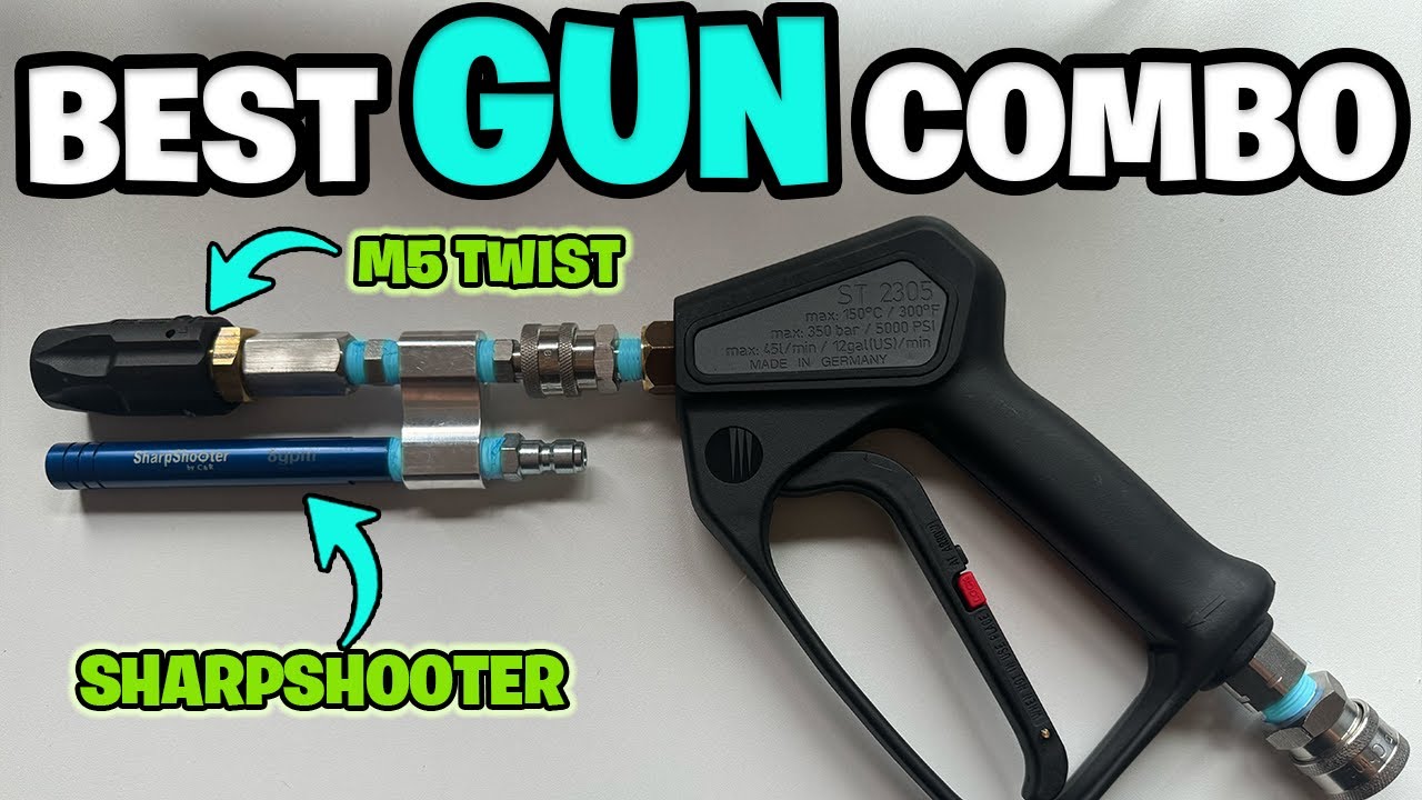 The Best Pressure Washing Gun and Tips Combo! (Tutorial) - YouTube