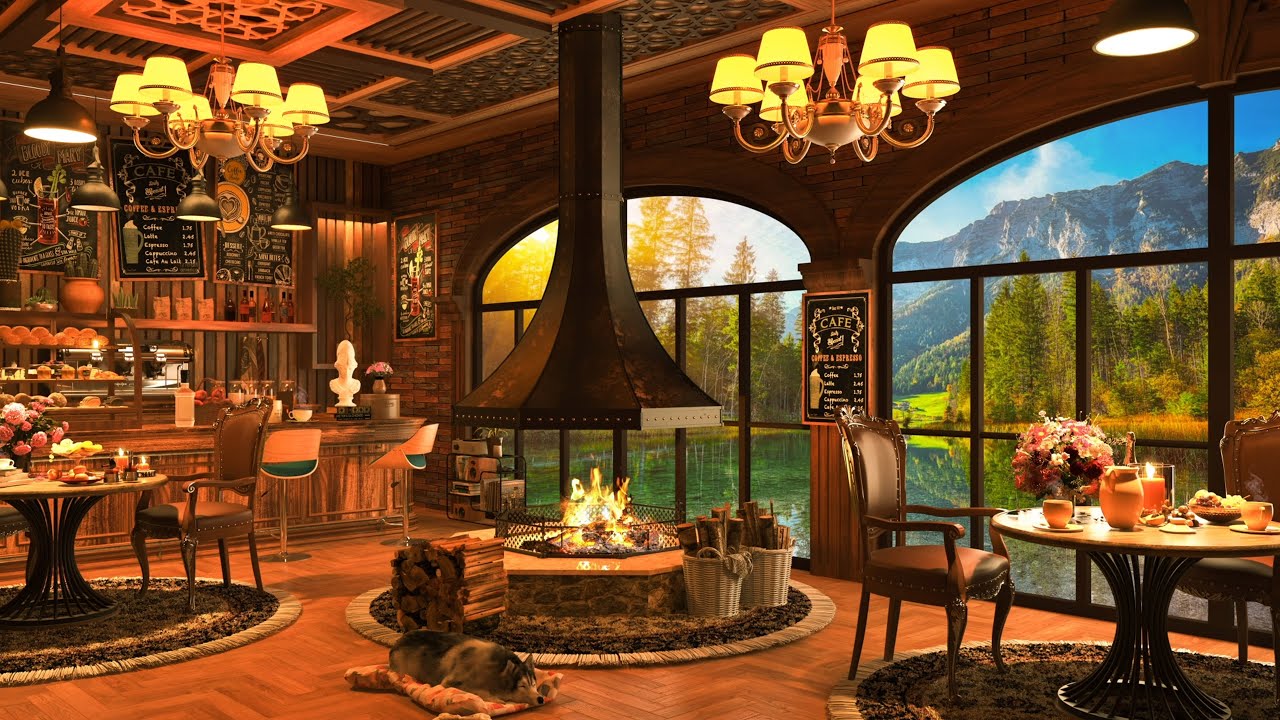 Morning Day Ambience with Warm Relaxing Jazz Music - Jazz Soothing in a ...