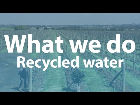 What Western Water does - recycled water