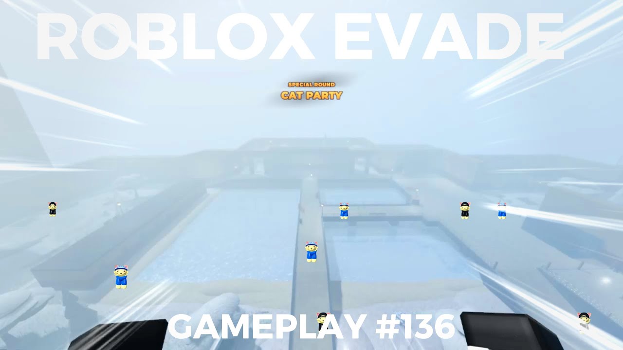 APENAS CAT PARTY - ROBLOX EVADE GAMEPLAY #136 - YouTube