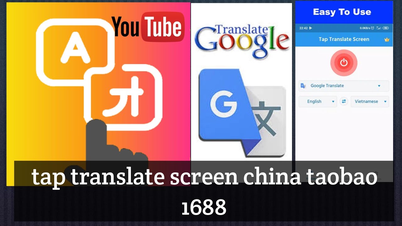tap trscreen anslate There are all languages - YouTube