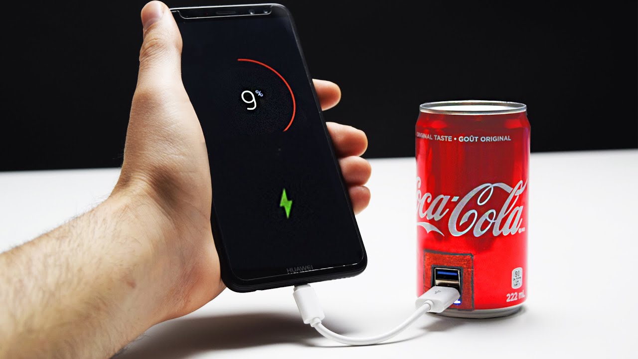 How to make Coca Cola Power Bank - YouTube