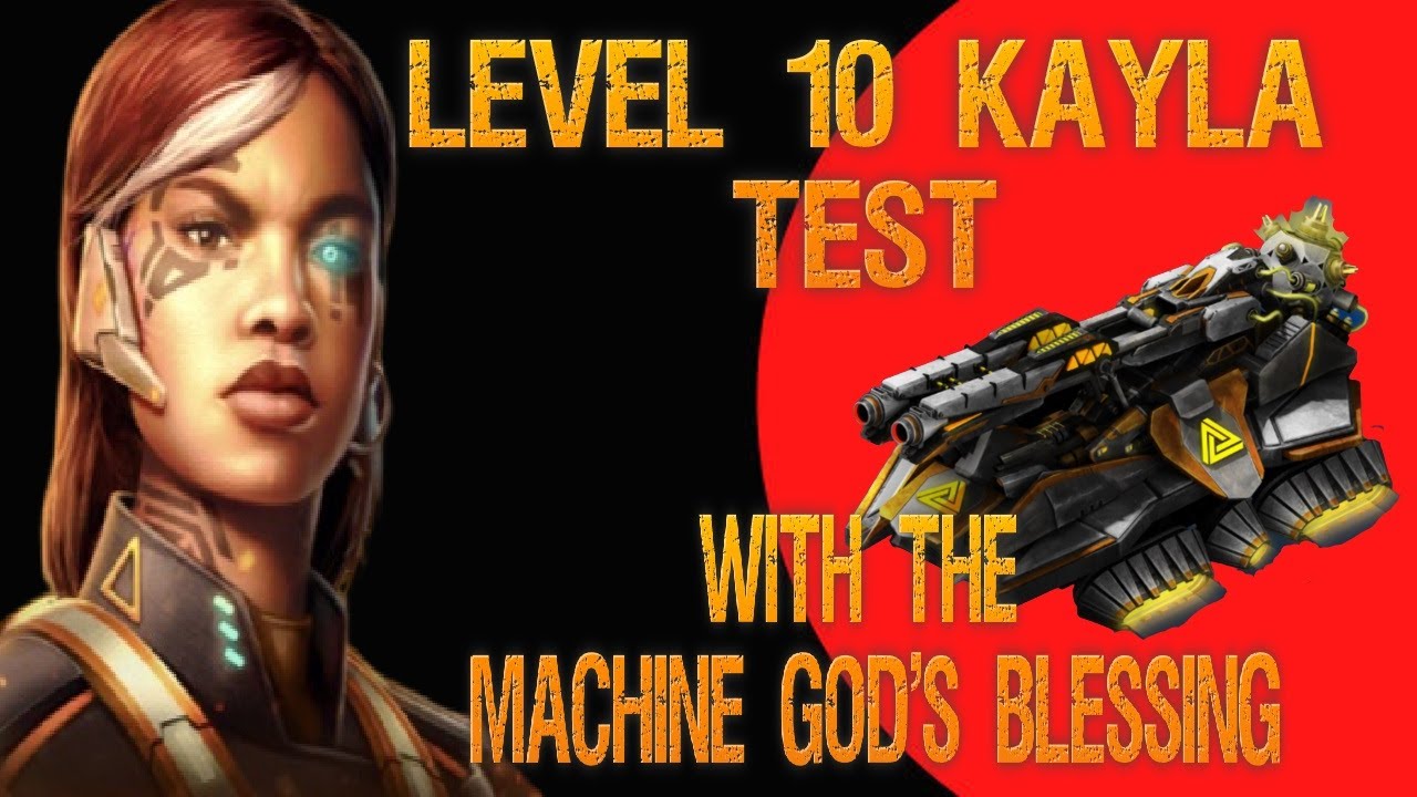 Level 10 Kayla - The Machine God's Blessing Tech. - YouTube