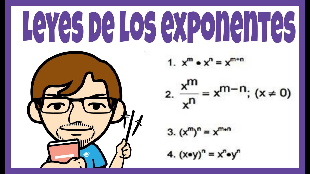 Leyes de los exponentes - YouTube