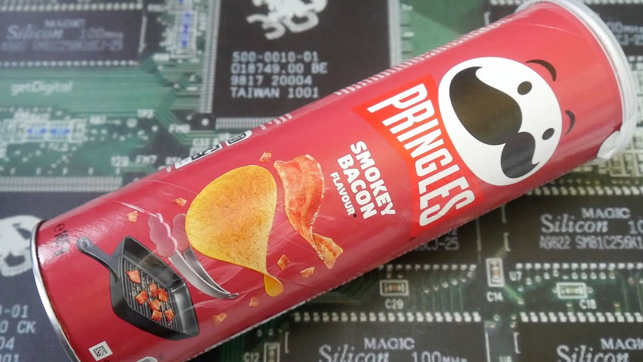 Pringles Smokey Bacon 🥓 Eine leckere neue Pringles Sorte aus England ...