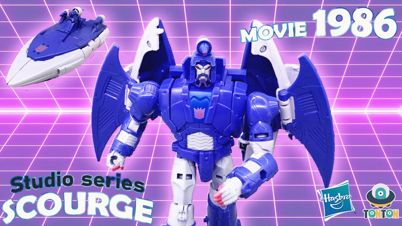 Transformer Studio Series 1986 SS 05 Voyager Class Scourge Review - YouTube