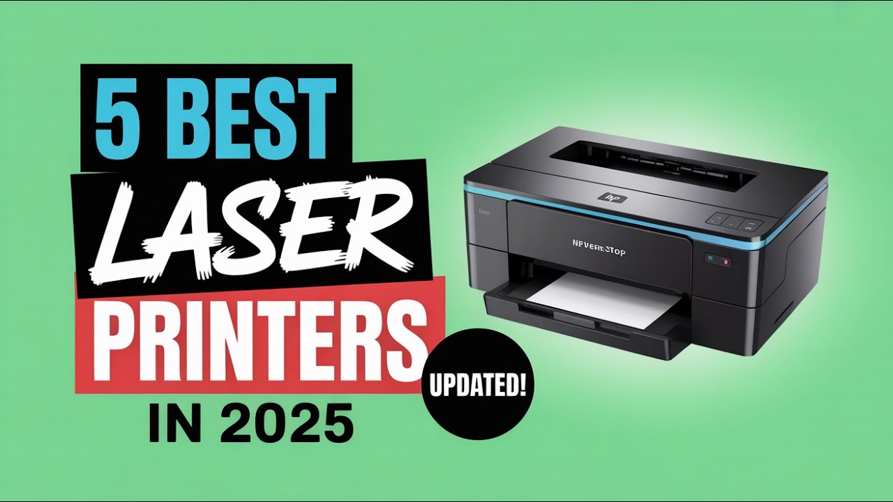 Best Laser Printers for Work, School & Home in 2025 (Top 5 List) - YouTube