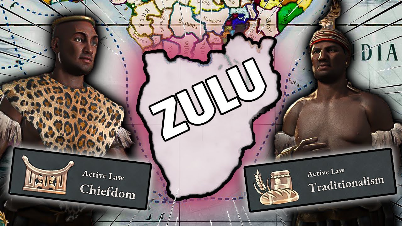 I led the ZULU to DOMINANCE in Victoria 3 - YouTube
