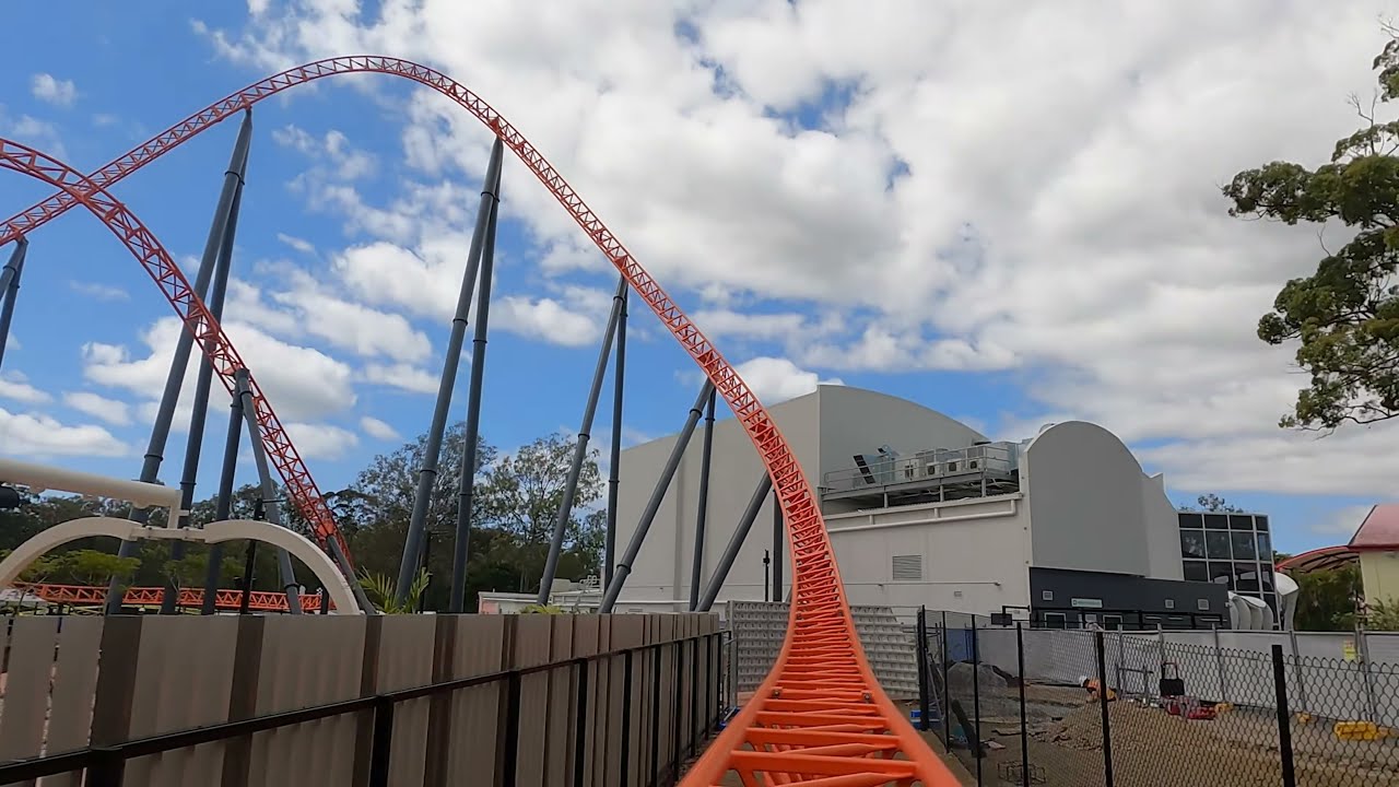 Steel Taipan - FIRST LOOK POV - First 4K Look Onboard Dreamworld's ...