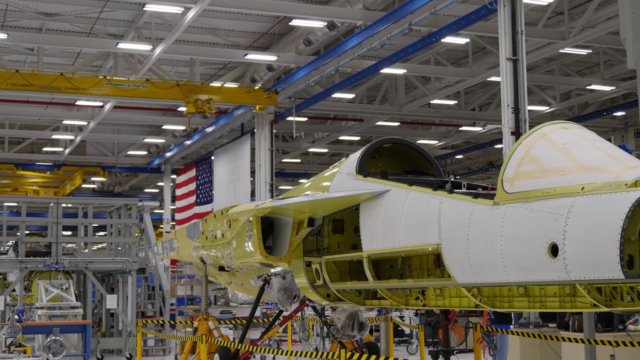 T-7 Red Hawk assembly progress - YouTube